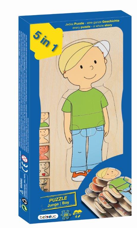 5 Layer Puzzle Boy | The Brain Bus