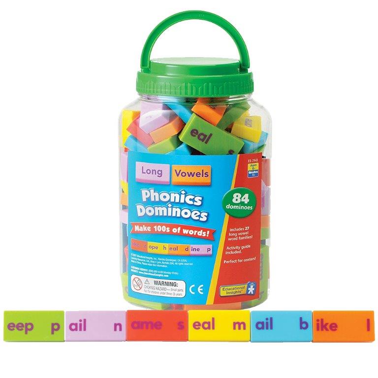 Phonics Dominoes Long Vowels | The Brain Bus