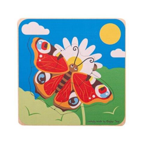 Butterfly Life Cycle Layer Puzzle | The Brain Bus