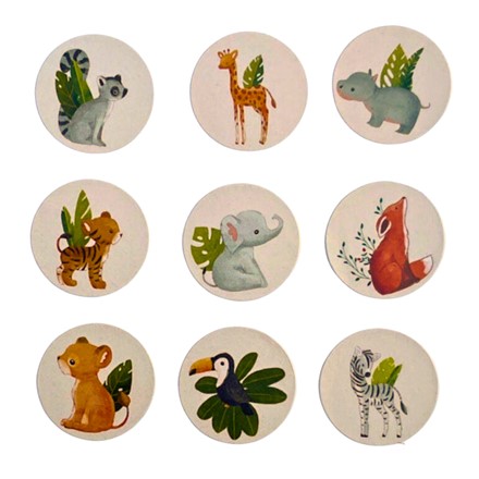 Jungle Stickers 540pc | The Brain Bus