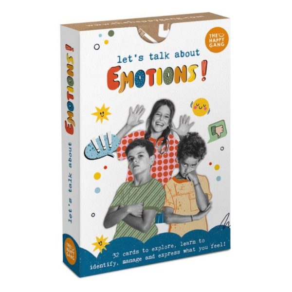 Let’s Talk About Emotions Conversation & Picture Cards | The Brain Bus